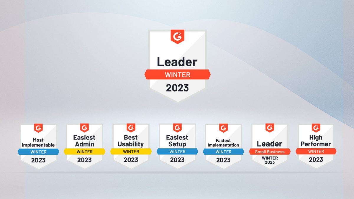 G2 Winter 2023 Reports: Zakeke named Leader and awarded 8 badges