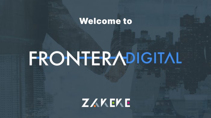 Zakeke welcomes a new partner: Frontera Digital | Zakeke