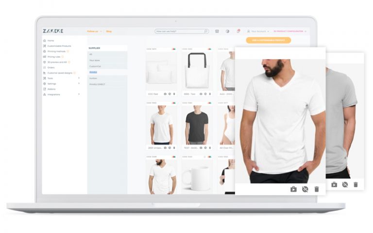 Visual Product Customizer for eCommerce | Zakeke