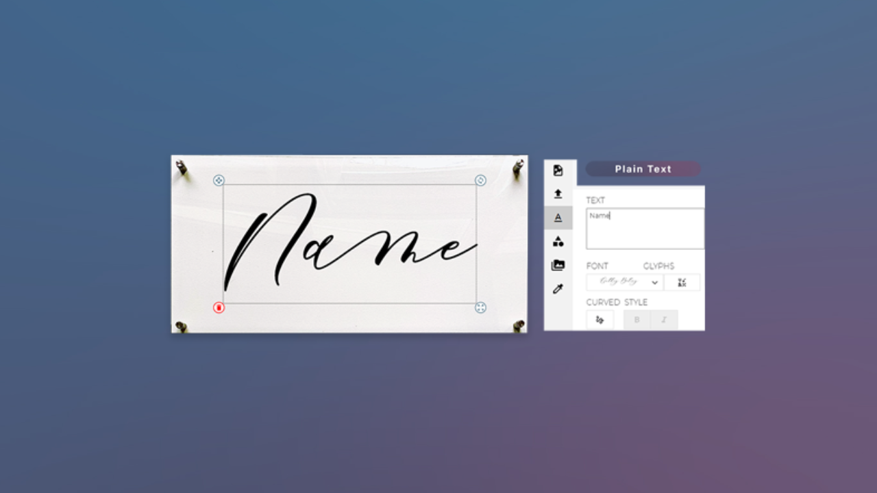 Sign Designer Software for eCommerce | Web2Print | Zakeke